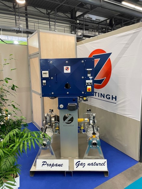 Zantingh multi-fuel burner installation