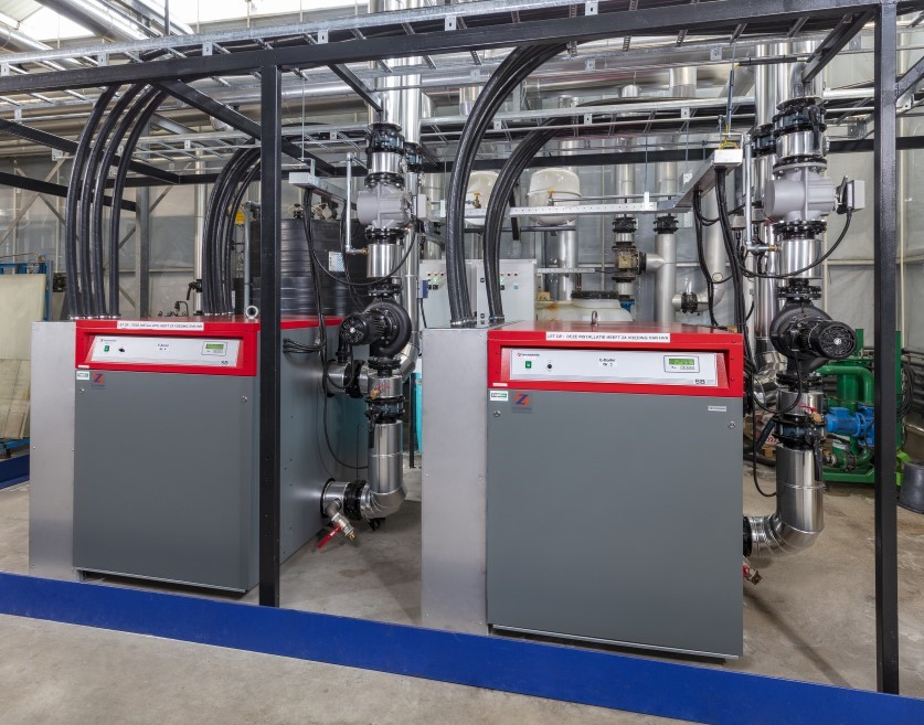 Electric boilers for Van Gog Kwekerijen